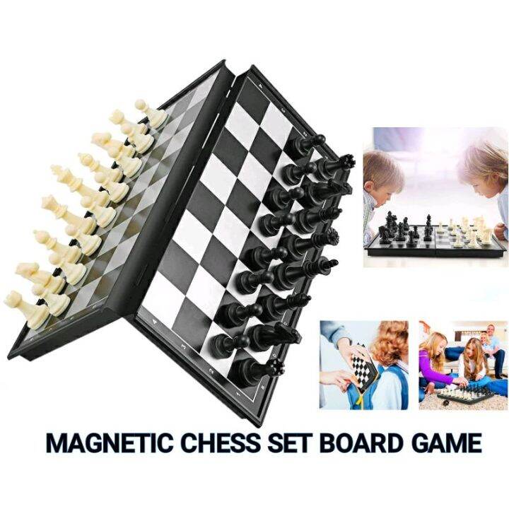 Travel Chess Set, Magnetic Chess Set Board Game, Portable Chess Set for ...