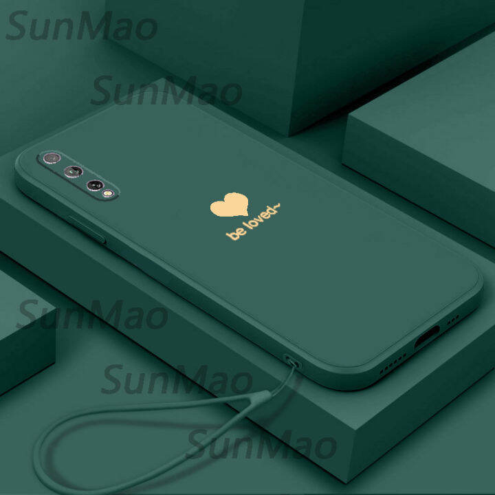 casing Huawei Y8P Case Straight Edge Silicone Protective Cover Give ...