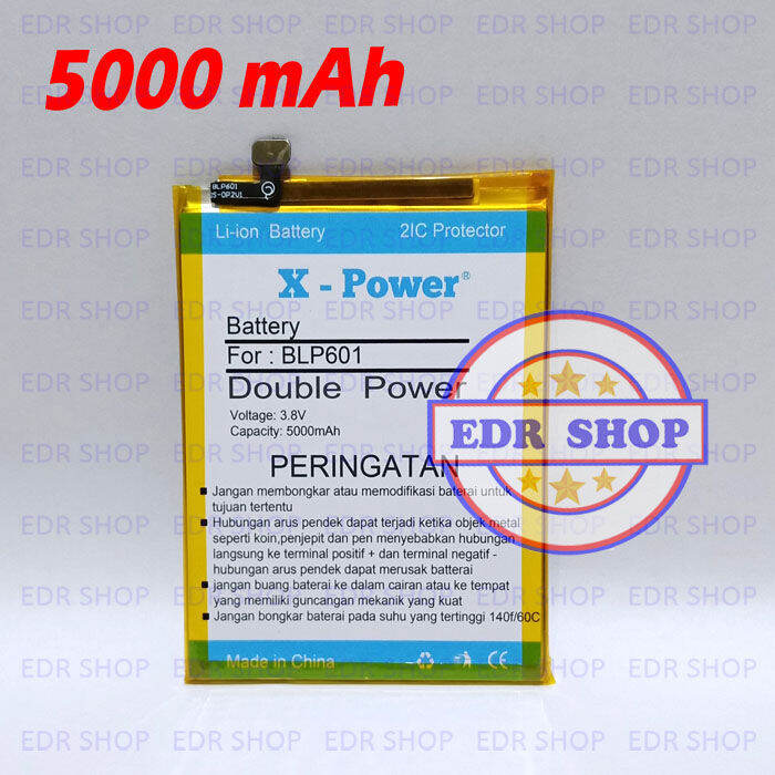 Batre Oppo F1S A1601 A59 A59T BLP601 Batu Battery Baterai Tanam Double Power | Lazada Indonesia