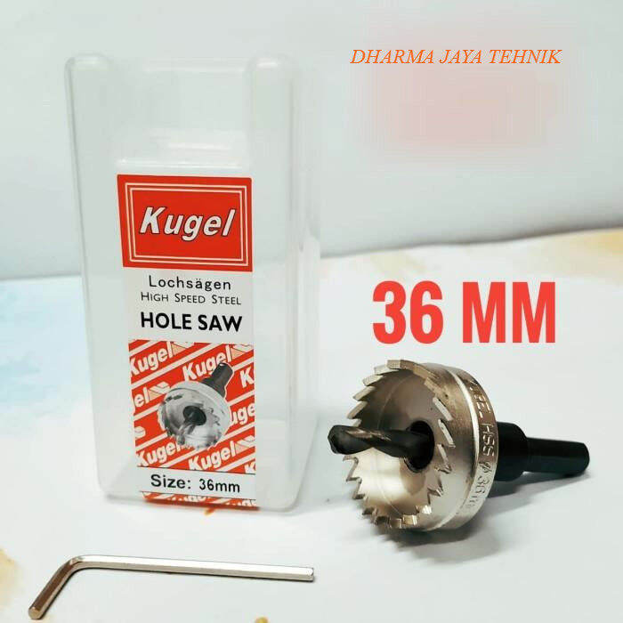 Holesaw Besi HSS 36mm Kugel | Hole saw Mata Bor Besi 36 mm - DJT ...