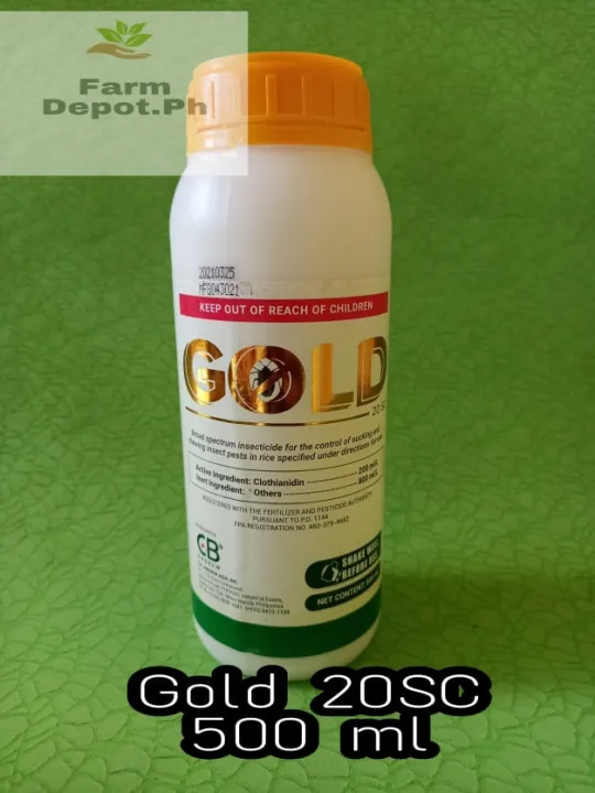 Gold 20SC Plant Insecticide 500ml by CB Andrew | Lazada PH