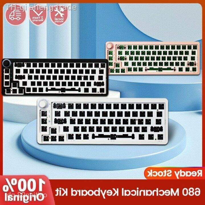 【แป้นพิมพ์】 TM680 keyboard mechanical Diy Customized mechanical ...