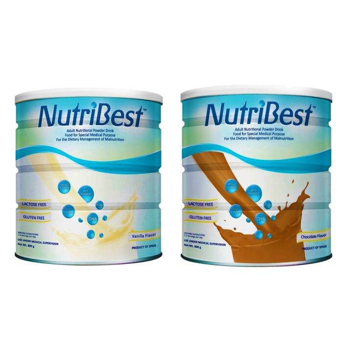 NUTRIBEST 800G CHOCOLATE AND VANILLA FLAVOR | Lazada PH