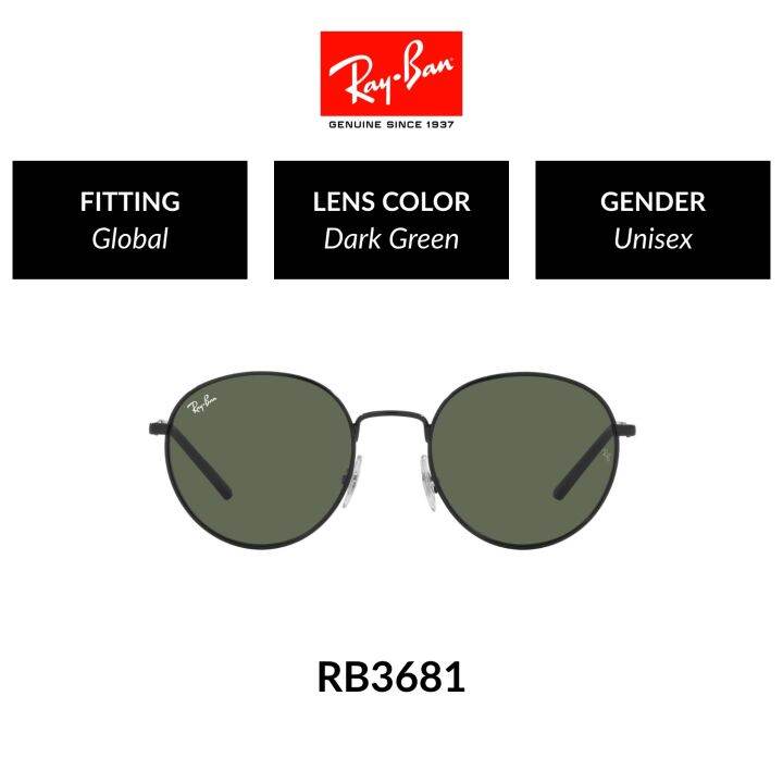 Ray-Ban Core - RB3681 002/71 -Sunglasses | Lazada PH