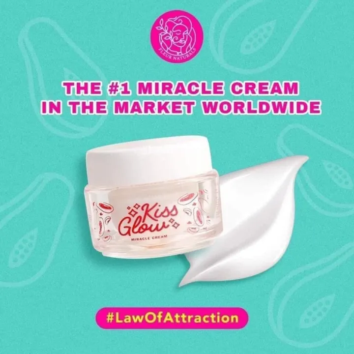 (COD) Kiss Glow Miracle Cream 40g by Fleur Naturals | Lazada PH