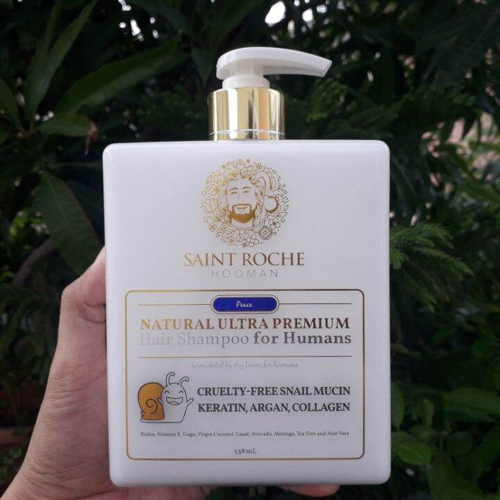Saint Roche Hooman ULTRA PREMIUM Hair Shampoo for Humans Peace Scent ...