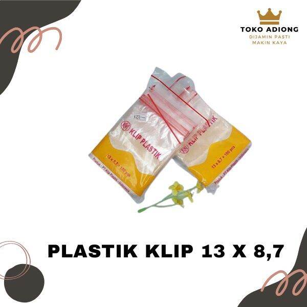 PLASTIK KLIP 13 x 8,7 (1 pak isi 100) | Lazada Indonesia