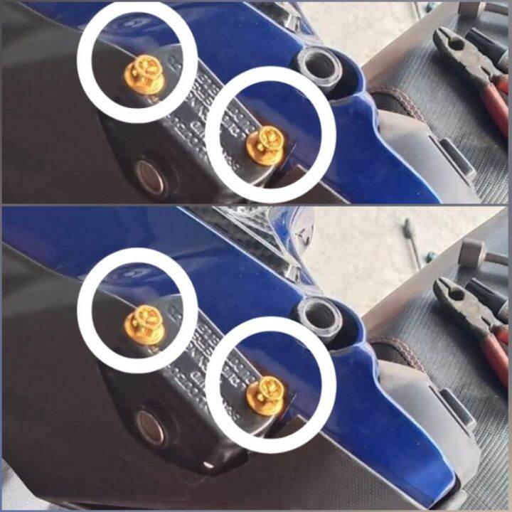 Heng fluid bolts for Aerox155 v2/version 1/nmax/xmax/gravis/gear125 ...