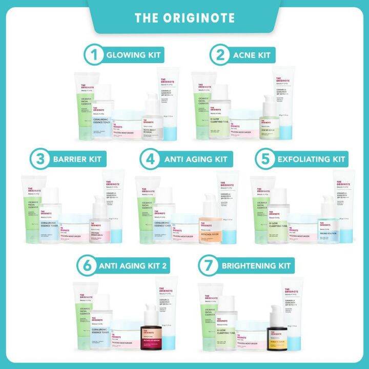 [Pre-Order] SPECIAL BUNDLE 5in1 The Originote Paket Skincare Face Wash ...