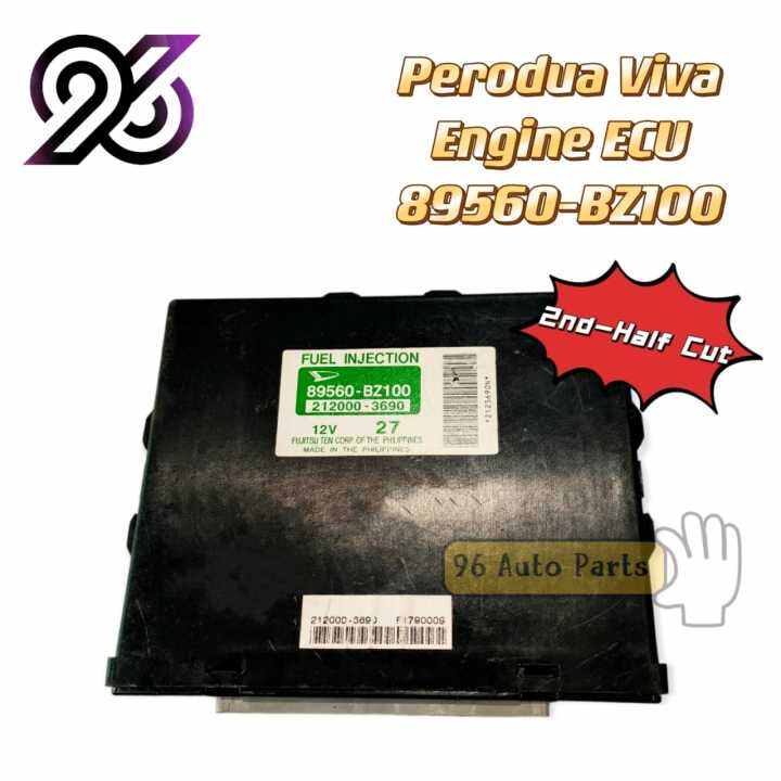 Perodua Viva Engine ECU 89560-BZ100 (2nd-Half Cut) | Lazada