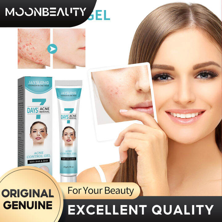 Jaysuing Acne Remover Gel Shrink Pores Oil Control Treatment Acne Scar