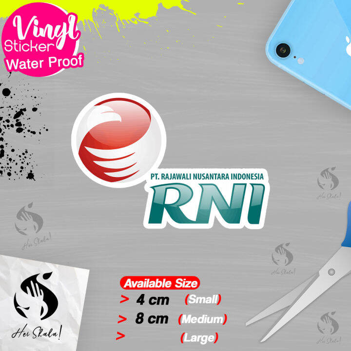 Heishaka Stiker Rajawali Nusantara Indonesia Persero Sticker LOGO ...