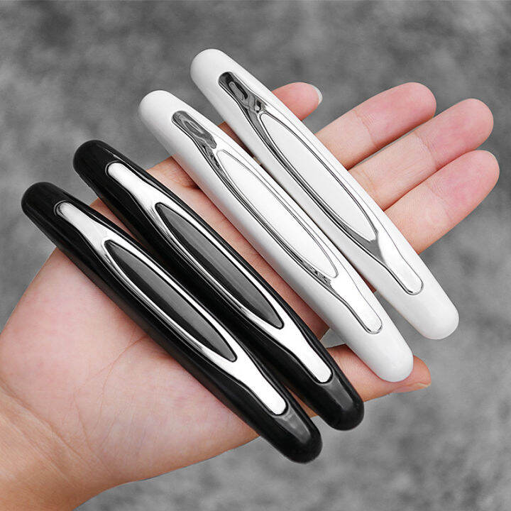 4pcs Car Stickers Universal Cars Door Anti Collision Strips Rearview Mirror Anti Scratch Sticker