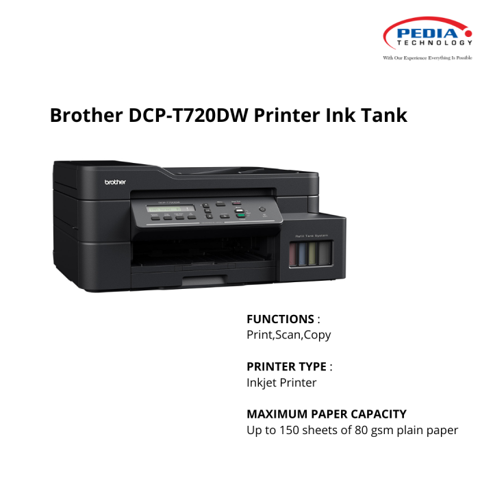 Brother DCP-T720DW Printer Ink Tank | Lazada Indonesia