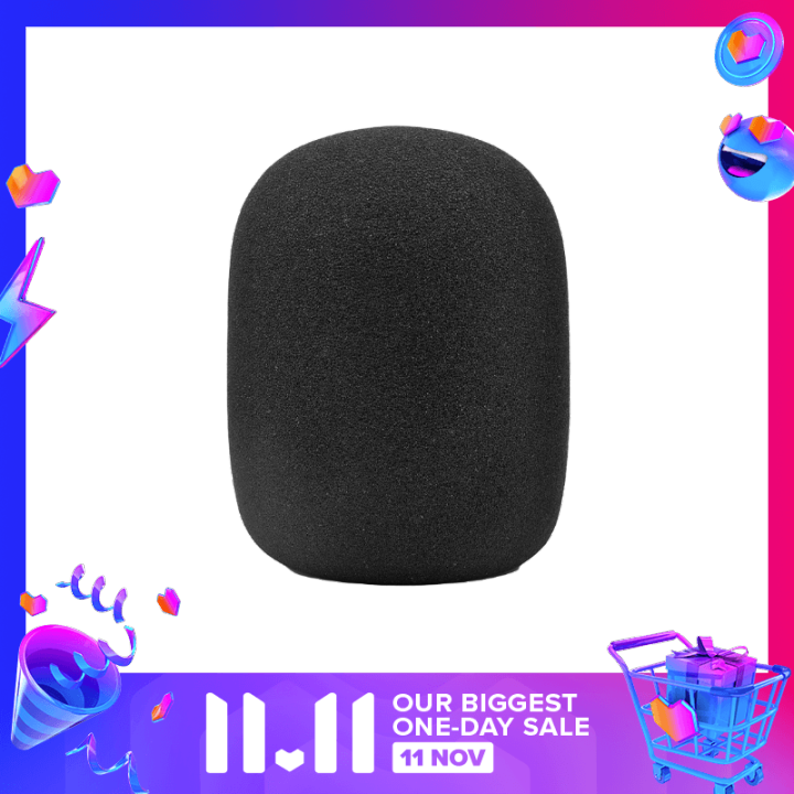 Game live Stage Microphone Windscreen Foam Sponge P op Filter Mic Cover ...