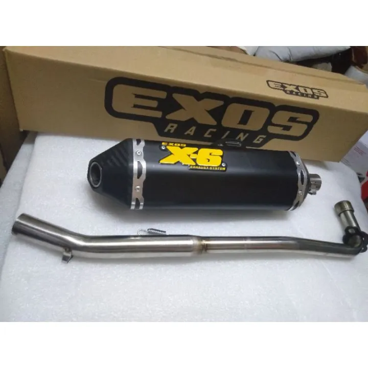 EXOS X6 Xrm 110/Xrm 125 Fi Full Exhaust System | Lazada PH