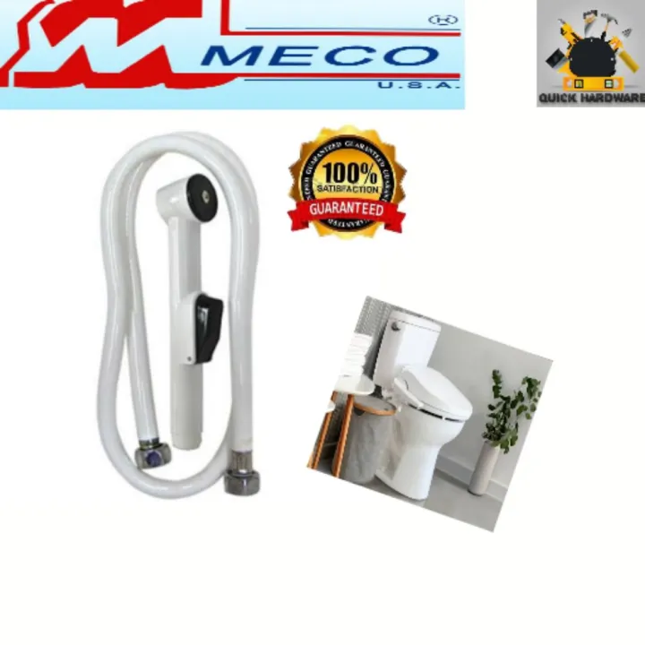 (MECO) Bidet Set 1/2inch Female Connector and Holder Spray | Lazada PH