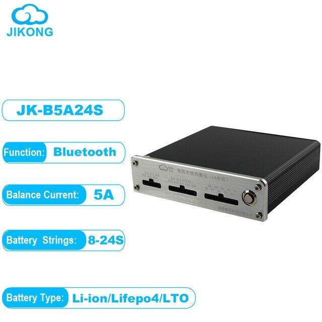 JK Balancer 3-24S 5A smart Active Equalizer Balancer บลูทูธ APP Li-Ion Lifepo4แบตเตอรี่ สำหรับ ...