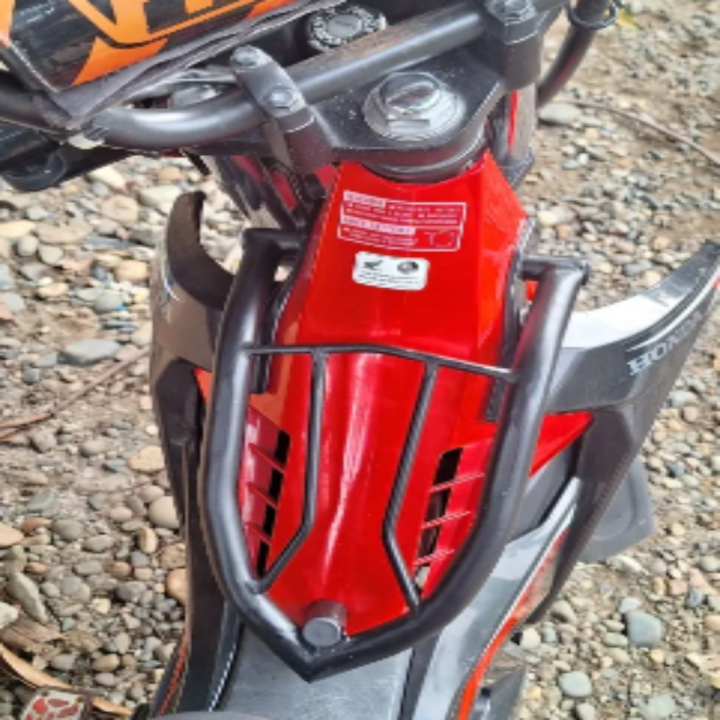 HONDA XRM 125 - MOTODODGE SUPER HEAVY DUTY STEP GRILL & BOX BRACKET ...