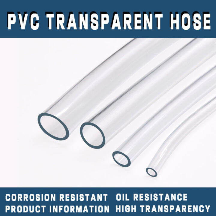 Transparent PVC hose inner diameter 2-8mm (3Meters) water pipe plastic ...