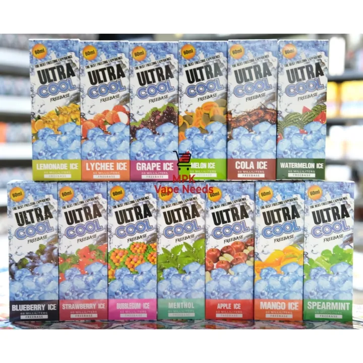 Ultra Cool 60ml 3mg Mentholated | Lazada PH