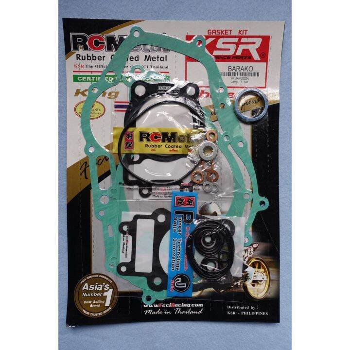 KSR Overhauling Gasket Kit - Barako | Lazada PH
