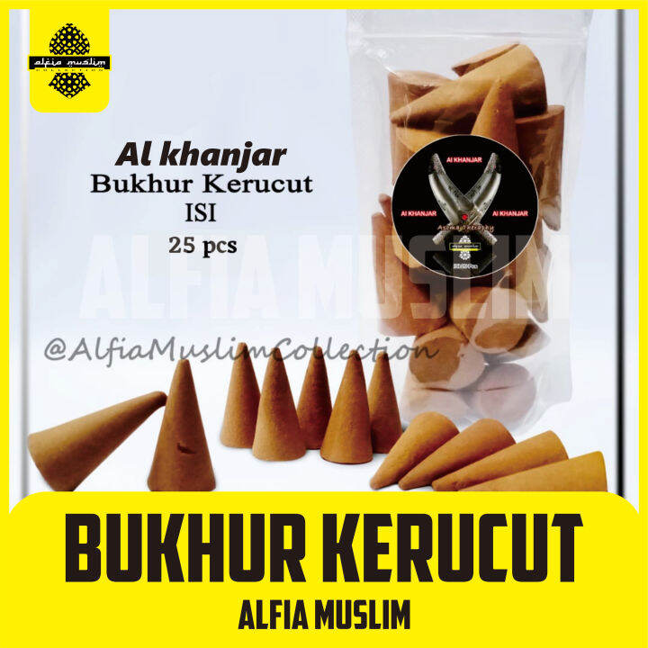 Buhur Haromain Madinah Isi 25 Buhur Pengharum Ruangan Buhur Kerucut ...