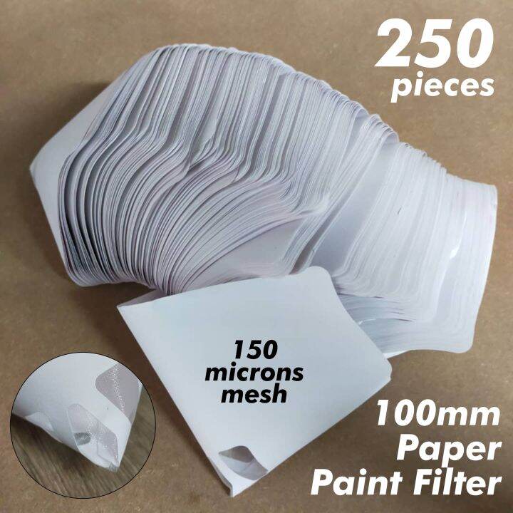 Paper Paint Filter 100mm Paper Paint Strainer For Paint Filtering 150 ...