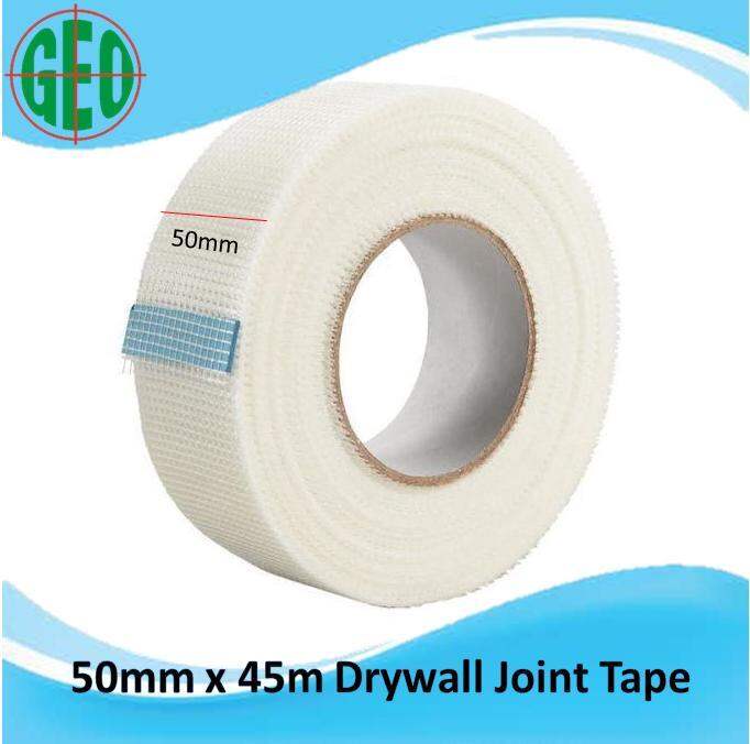 50mm x 45m Drywall Joint Tape / Fibre Mesh Tape | Lazada