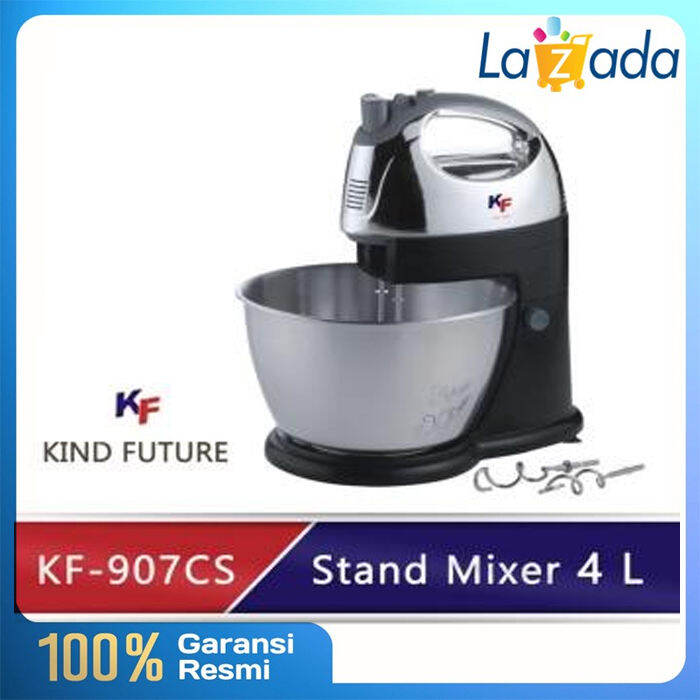 Stand Mixer Mixer Duduk 4 Liter 350 Watt Kf 907 | Lazada Indonesia