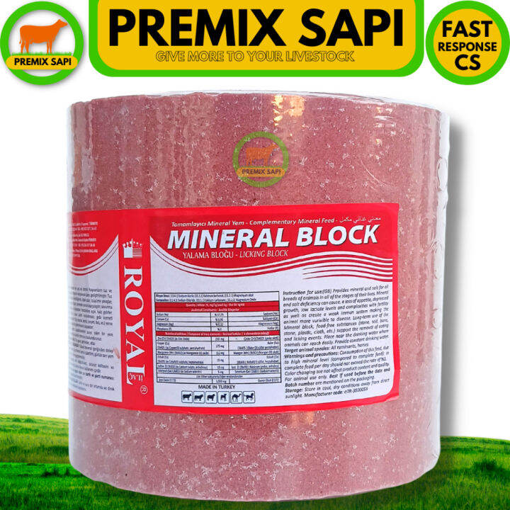MINERAL BLOK ROYAL 5KG - MINERAL BLOK KAMBING - ROYAL MINERAL BLOCK ...