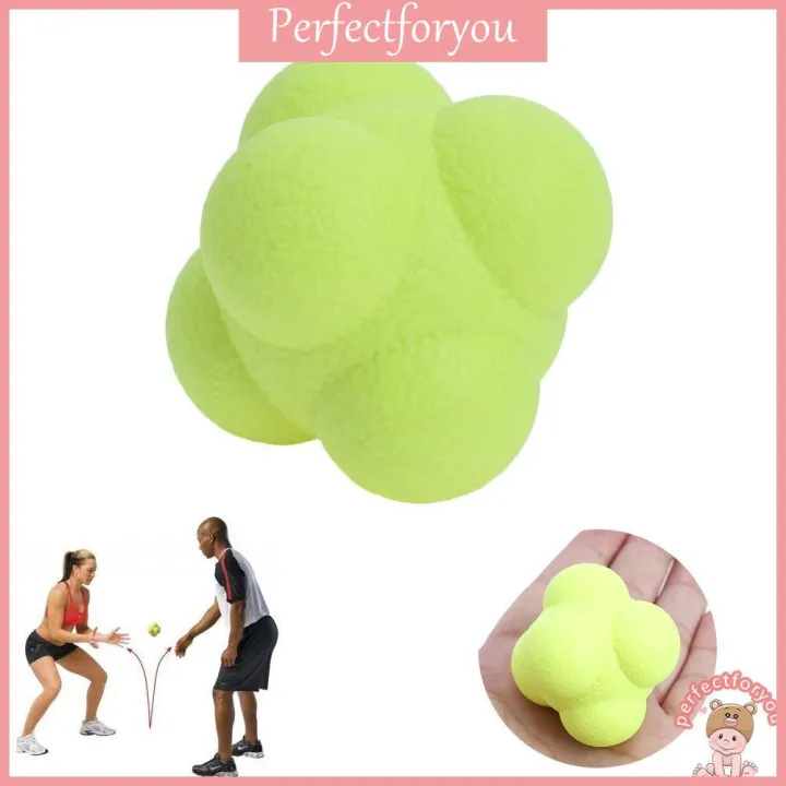 Hexagonal Reaction Ball,Increase Agility & Hand Eye Coordination ...