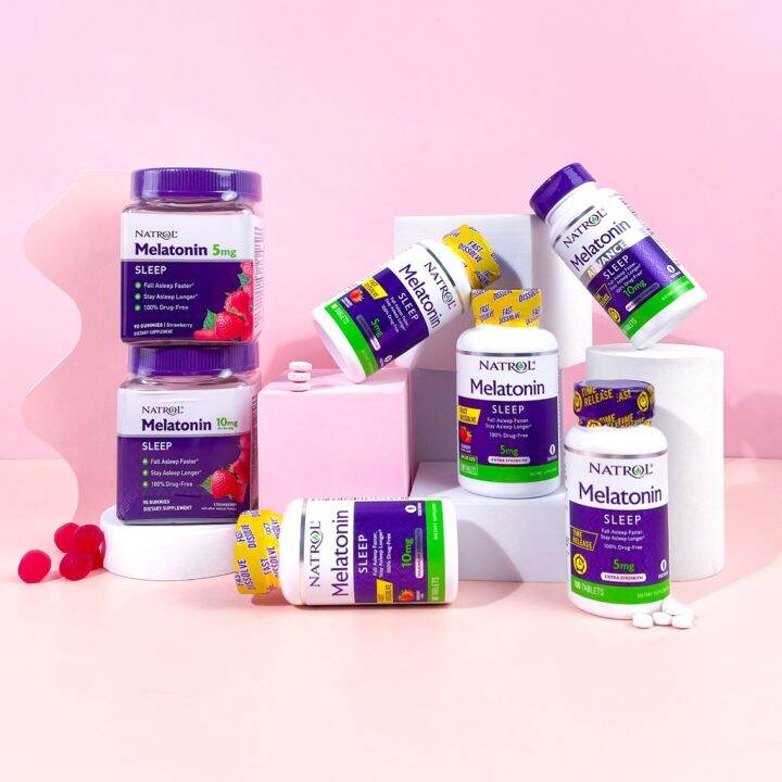 Factory direct sales On Hand Natrol Melatonin, Time Release, Extra ...