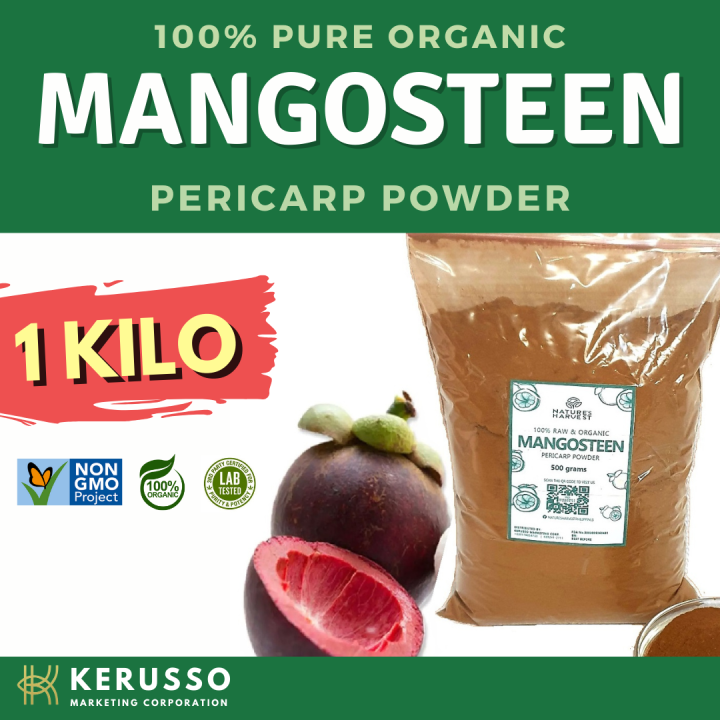 Mangosteen Powder Organic 1000 grams 500 grams 100 grams | Lazada PH