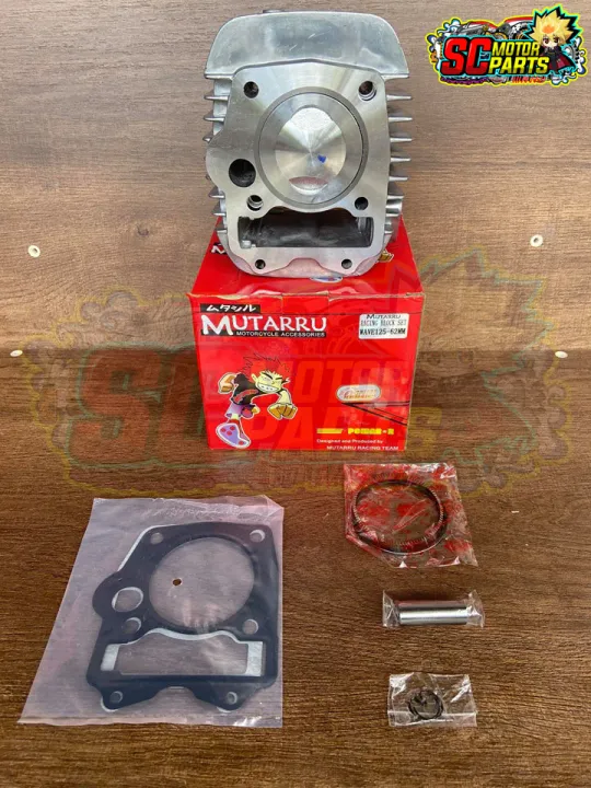 MUTARRU HONDA XRM 125 62MM SEMI DOME CYLINDER BLOCK SET | Lazada PH
