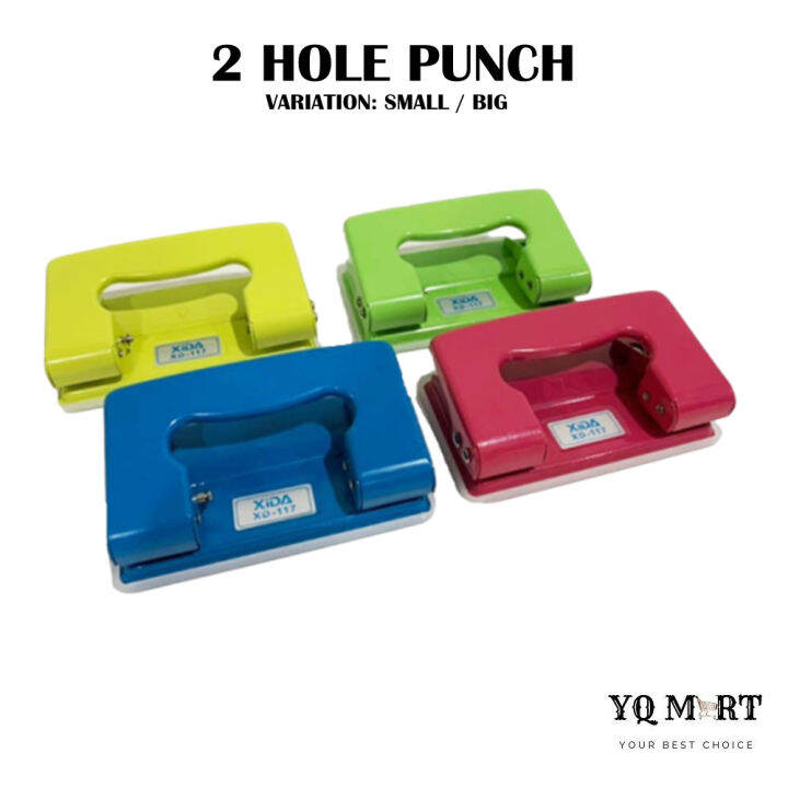 2 Hole Punch/Paper Punch/Mesin Tebung Lubang | Lazada