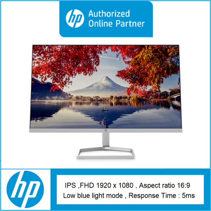 HP M24f FHD Monitor On-screen controls AMD FreeSync™ Low blue light ...