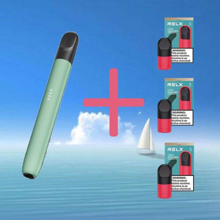 【Free Pod】RELX Phantom（5th）Device Set Compatible Infinity vape relx original set vaper smoke ...