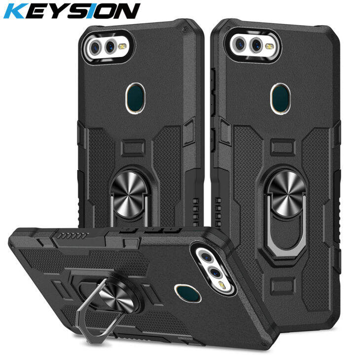 Keysion Shockproof Armor Case For Oppo A5s A12 A7 A11k Silicone Pc