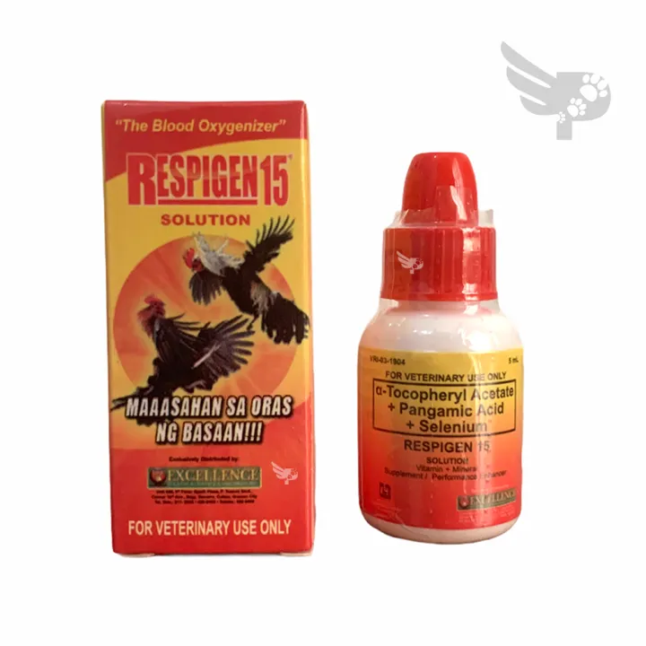 Respigen 15 Drops 5ml - Excellence - Rooster, Fighting Cocks, Gamefowls ...