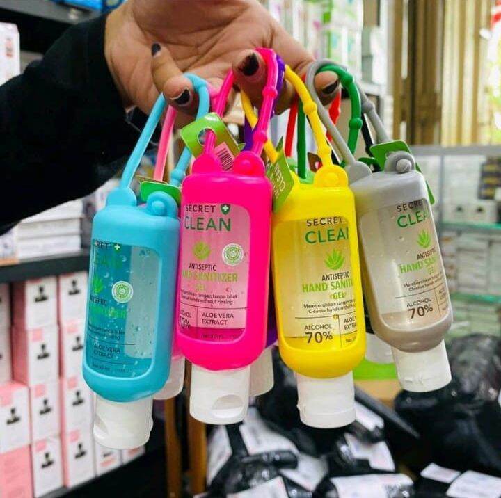 SECRET CLEAN HAND SANITIZER GANTUNG | ANTISEPTIC | HANDSANITIZER GEL ...