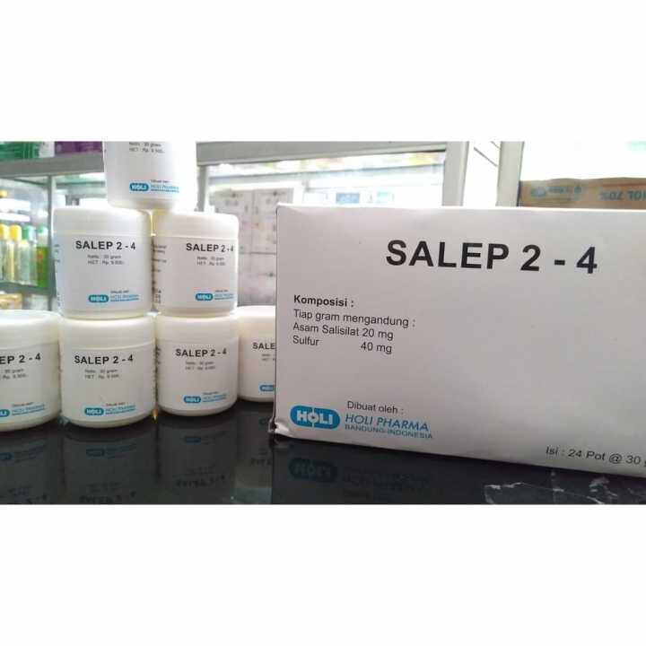 Salep 2-4 untuk Meredakan Masalah Kulit / Salep Zwafel 24 Kemasan baru ...