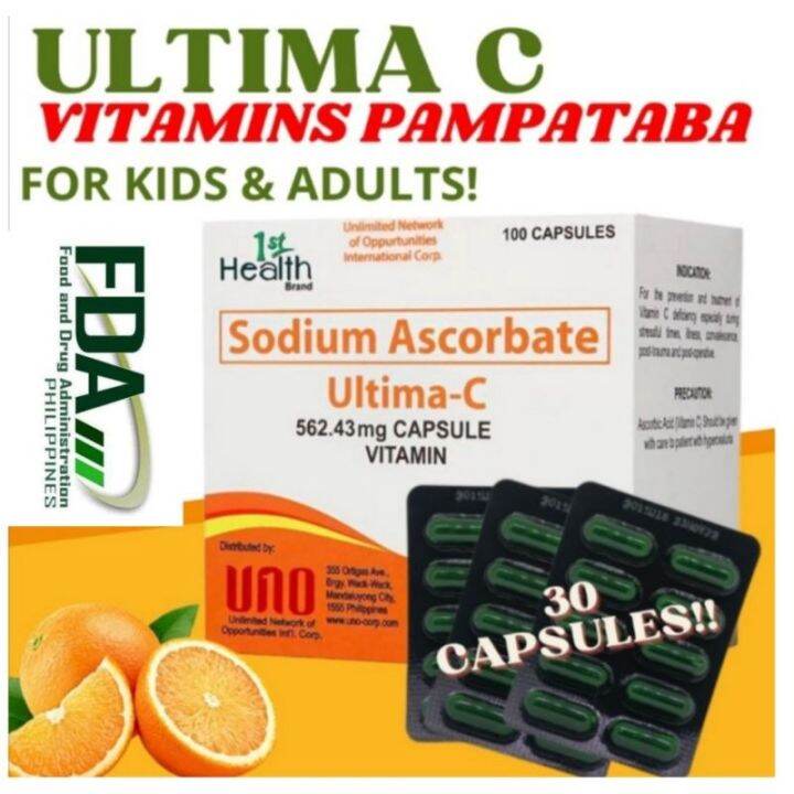 UNO ULTIMA-C (30capsules only) For Kids Teens and Adults Legit Original ...
