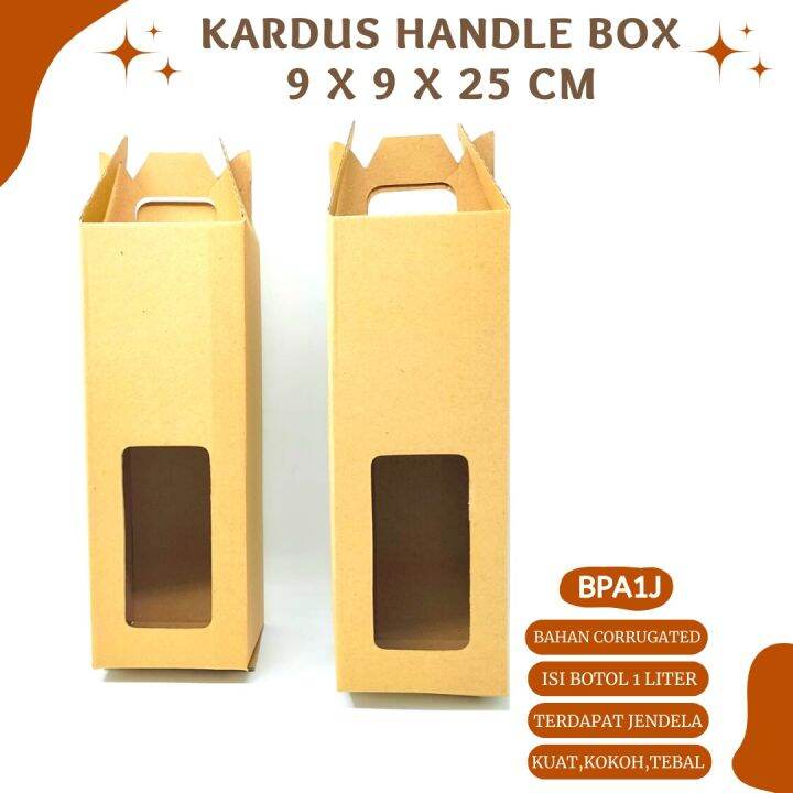 Kardus Kemasan Botol Dus Tumbler Box Packing Kardus Botol (Isi 5 Pcs ...