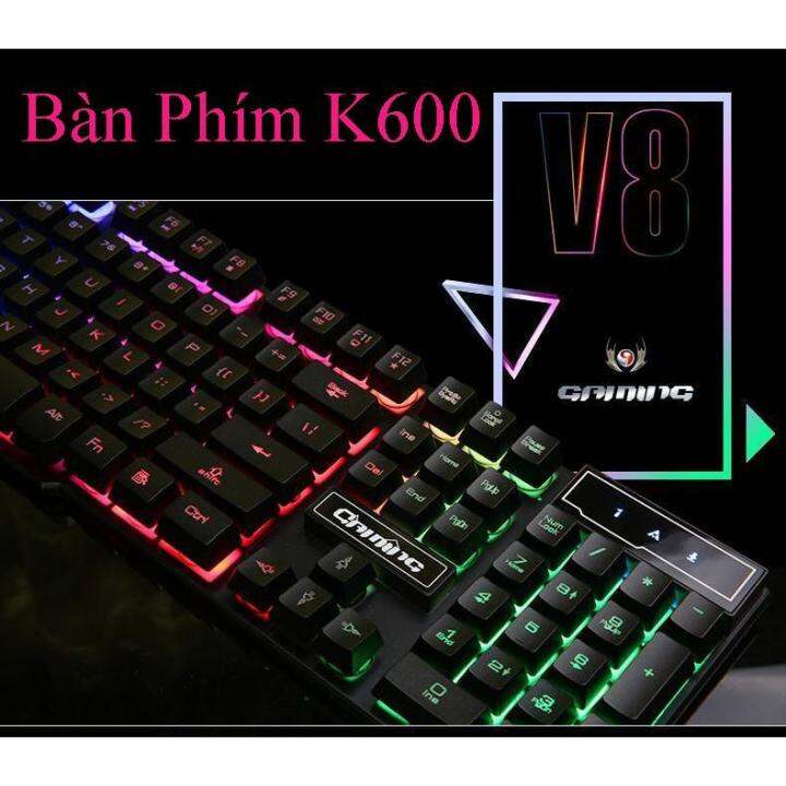 Keyboard - bàn phím cơ game thủ fuhlen - K600 bàn phím máy tính chơi game siêu nhạy dành cho ...