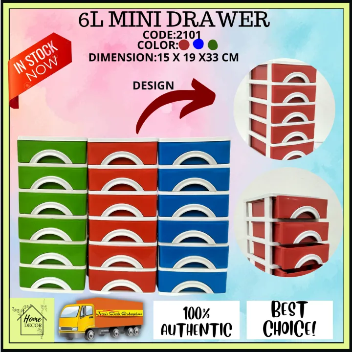 6 LAYER MINI DRAWER/OFFICE CABINET/MULTI PURPOSE DRAWER | Lazada PH