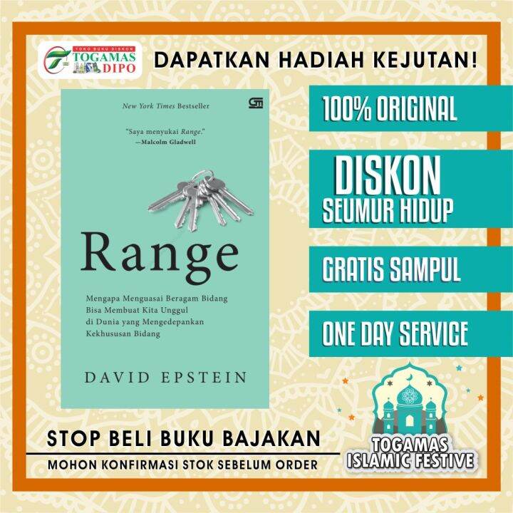 BUKU RANGE BY DAVID EPSTEIN | Lazada Indonesia