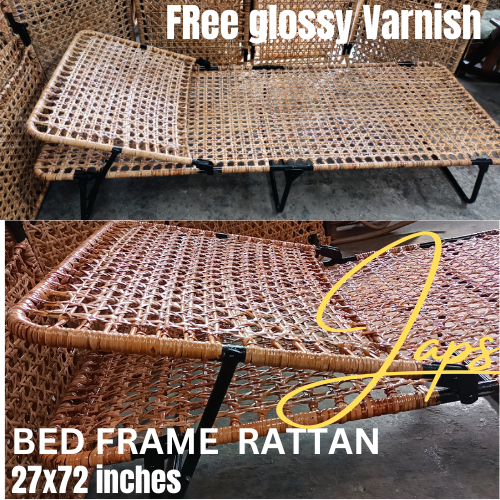 Folding Bed Rattan / RATTAN PURE BED | Lazada PH