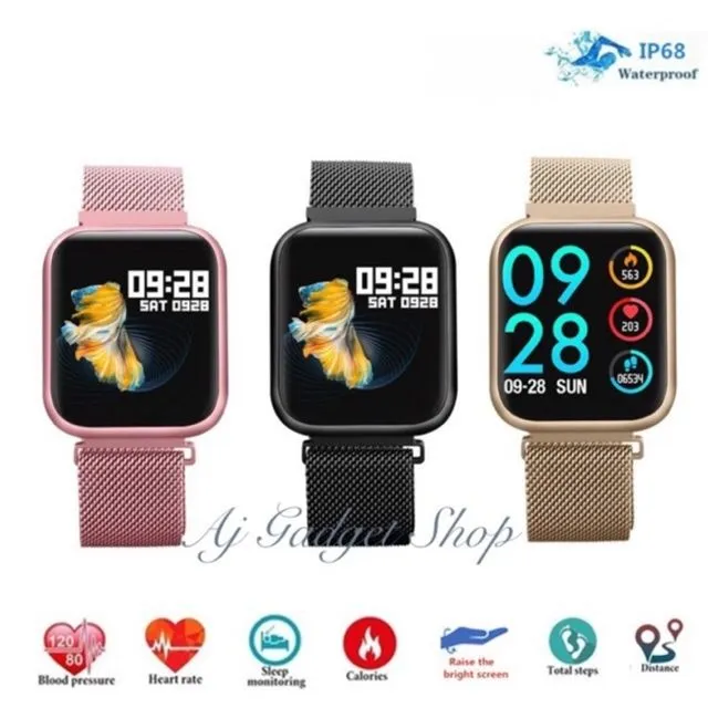 P80 Pro 2019 smart watch สัมผัสเต็มหน้าจอ🔥เปลี่ยนรูปโปรไฟล์ได้🔥รองรับ ...