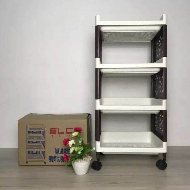 Rak Susun Multifungsi Rak 4 Susun Serbaguna | Lazada Indonesia
